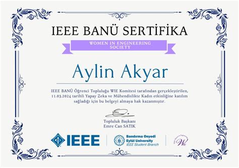 Bandırma Onyedi Eylül Üniversitesi Ieee BanÜ Topluluğu Tarafından