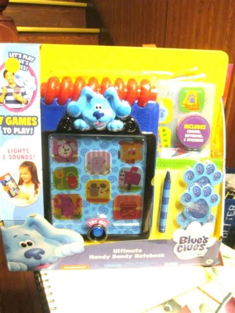 BLUE S CLUES You Ultimate Handy Dandy Notebook NIB EUR 39 22