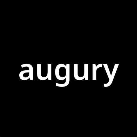 「オーギュリーaugury」とは？ カタカナ語の意味・発音・類語辞典
