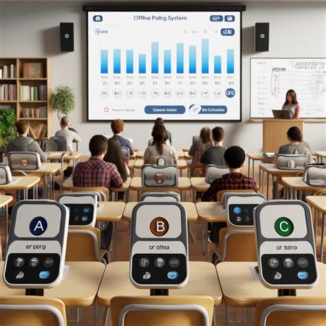 Interactive Polling Device System 1 Slave And 1 Master Aiiotbot