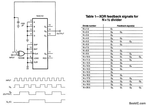 divide by n 1 2 circuit basic circuit circuit diagram