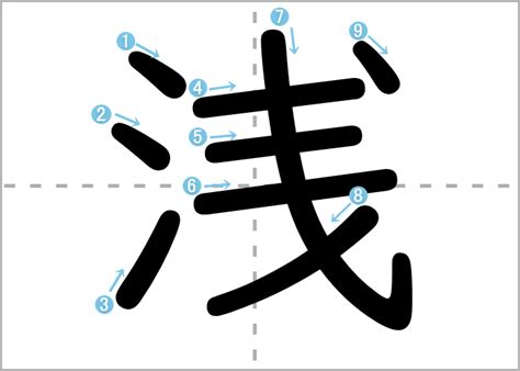 【漢字】「浅」の例文・練習プリント │ Langoal