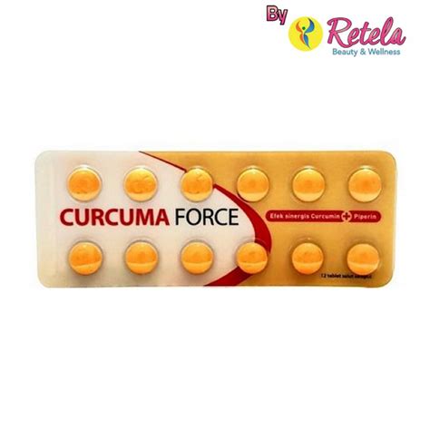Jual Curcuma Force Blister 12 Tablet Shopee Indonesia