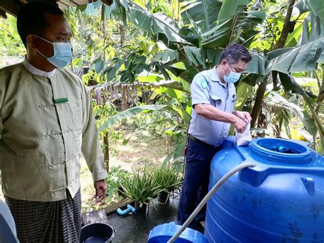 ရေဖြူမြို့နယ်တွင် သွေးလွန်တုပ်ကွေးရောဂါကြိုတင်ကာကွယ်ရေး ကွင်းဆင်းစစ်ဆေး အသိပညာပေးဆွေးနွေး