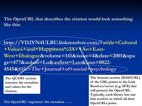 ppt introduction to linking technologies and openurl powerpoint