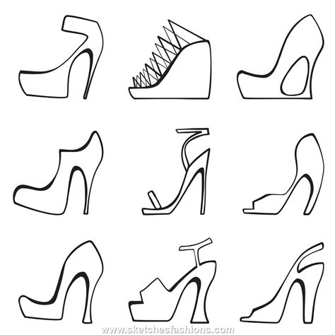 Shoe Design Template Content Calendar Template
