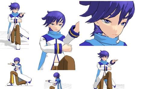 Personagens Vocaloids Kaito