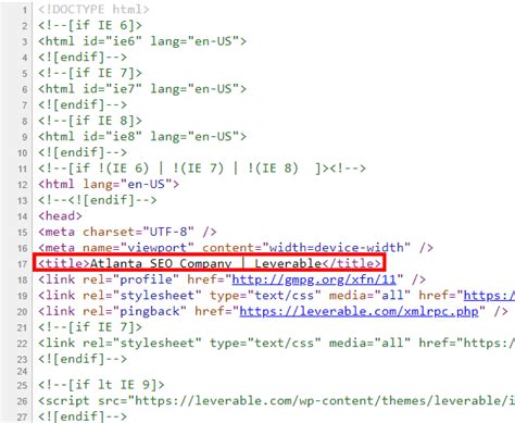 A Concise Guide To Title Tags For SEO Leverable SEO
