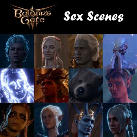 Create A Baldur S Gate Sex Scenes Tier List Tiermaker