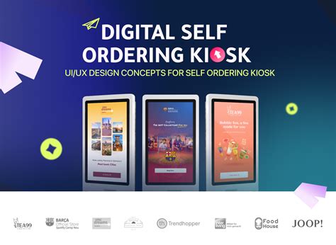 Ui Ux Design For Self Ordering Kiosk Behance