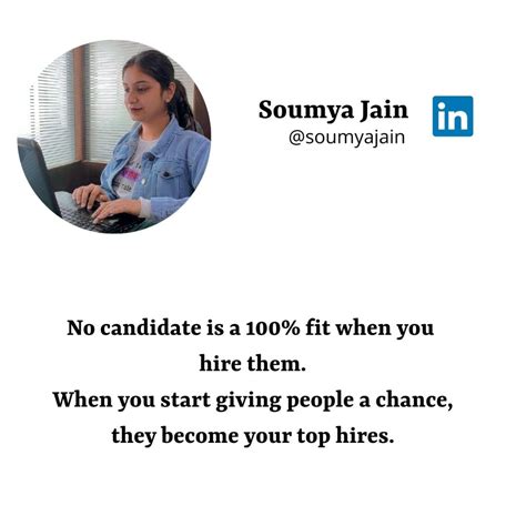 Soumya Jain On Linkedin Hiring Method Company Opportunity Tophires