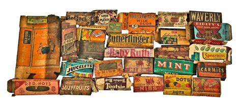 Candy Wrappers From The 1930s Found In Chicagos Congress Theater