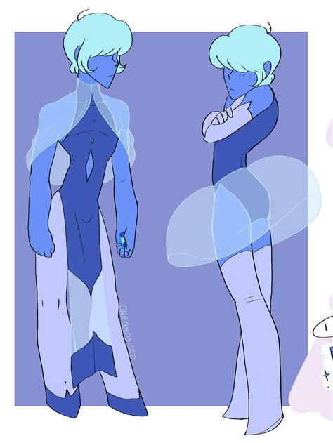 Genderbend Steven Universe Blue Pearl By Kyotemeru Arts On Deviantart