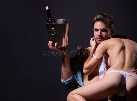 Couple In Love Sensual Lovers Portrait Couple Passionate Sensual