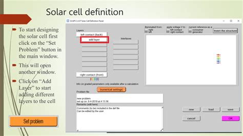 Tutorial On Scaps 1d Simulation Tool Pptx