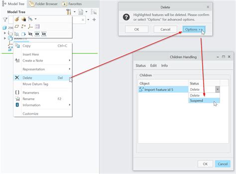 solved relocate csys in imported part ptc community