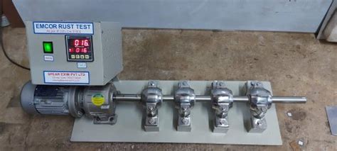 Emcor Rust Test Machine Spear Exim Pvtltd Mumbai