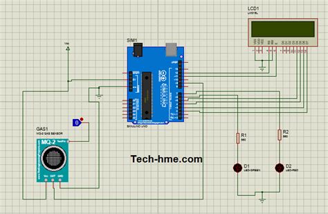 مشروع كشف الدخان باستخدام مستشعر الغاز Arduino و Mq 2