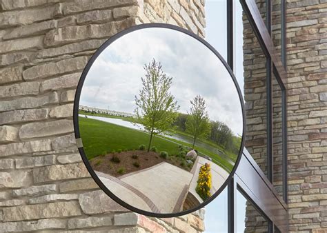 Convex Safety And Security Mirrors Stainless Steel Sinks