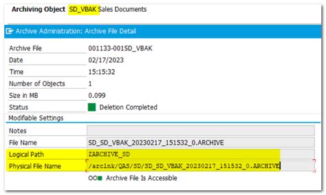 Data Archiving SAP Quick Guide