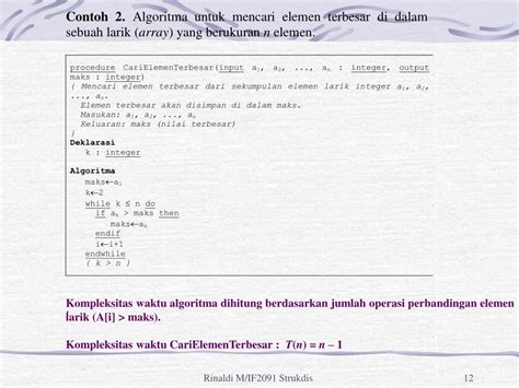 PPT Kompleksitas Algoritma PowerPoint Presentation Free Download ID 6932805