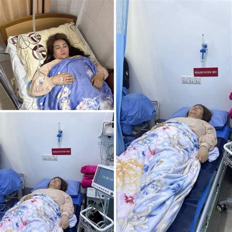 Pyidaungsu ကျောက်ကပ်ရောဂါကြောင့် အရေးပေါ်ဆေးရုံတက်နေရတဲ့ နိုင်ငံကျော်မင်းသမီးကြီး ထက်ထက်မိုးဦး