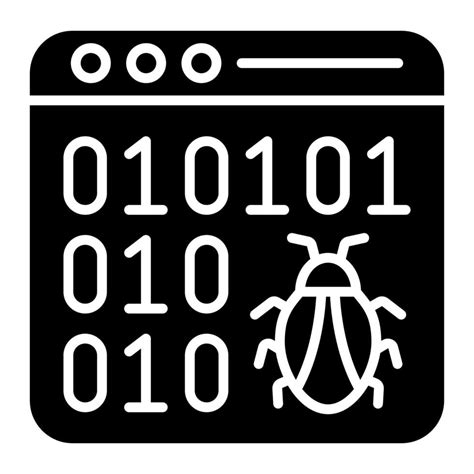 hack code glyph icon 9028308 vector art at vecteezy