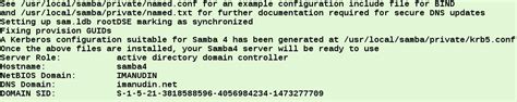 how to install and configure excellent samba4 appliance as active