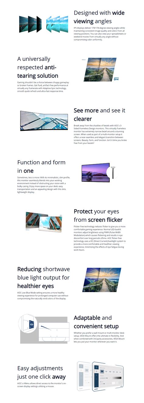 AOC B H Inch Hz FHD IPS Monitor