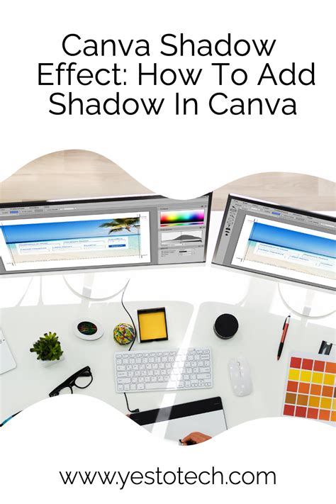 Canva Shadow Effect How To Add Shadow In Canva In Canva Tutorial Branding Design