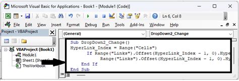 How To Create Drop Down List With Hyperlinks In Excel