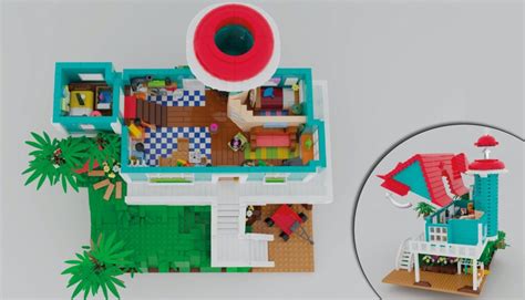 Lego Ideas Lilo Stitch Beach House Bereikt K Supporters Bouwsteentjes Info