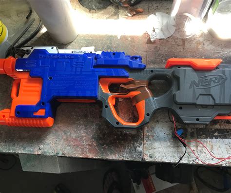 Simple Arduino Autofire Nerf Gun 8 Steps Instructables