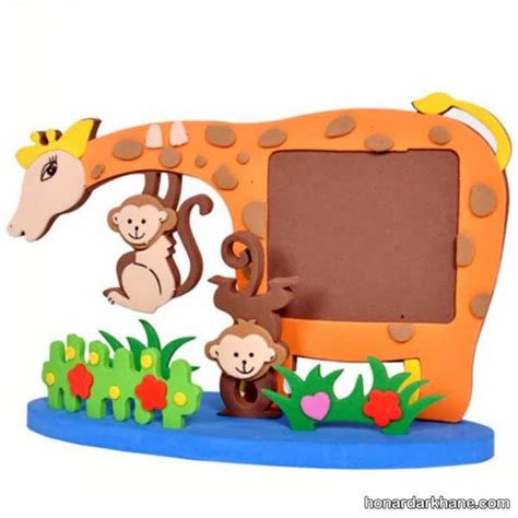 خلاقیت با فوم اکلیلی و ساده و ساخت کاردستی با فوم