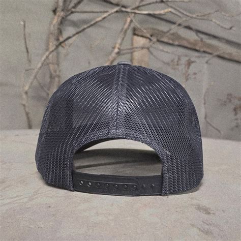 Welder Up Qyb Wolf Dark Heather Grey Curve Bill Hat Welderup