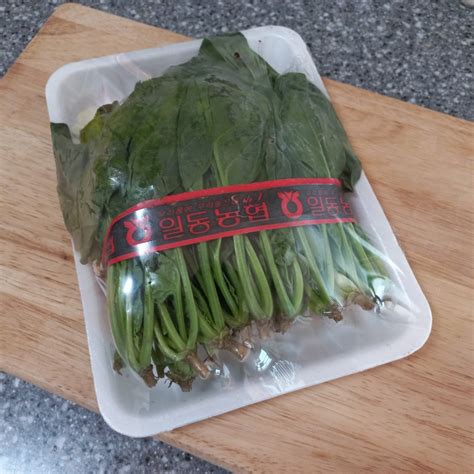 시금치무침 레시피 10분요리 시금치 데치기 추석 나물 무침