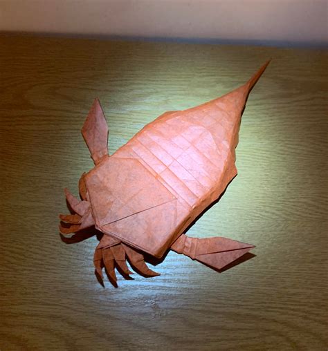 Eurypterus Designed By Kamiya Satoshi And Folded By Me Origami