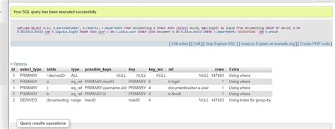 Php Inner Join With Subquery With Max And Where Clause In Mysql Stack Overflow