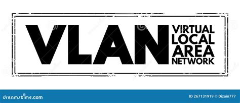 Vlan Network Switch Cartoon Vector Illustration