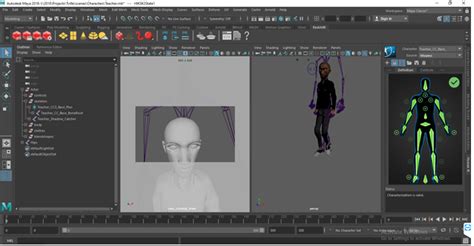 Bakeresults To Control Rig Of Other Character From Maximo Characterized Fbx Motions Maya