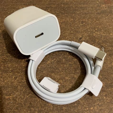 Apple W Usb C Power Adapter With Cable On Carousell
