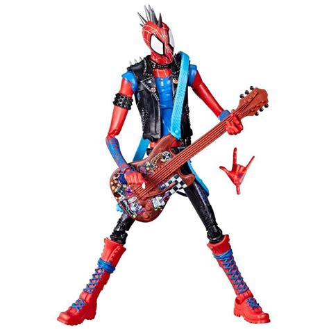 Boneco Spider Punk Marvel Legends Spider Man Across The Spider Verse 15cm Hasbro F3851