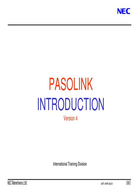 pasolink pdf networks digital technology