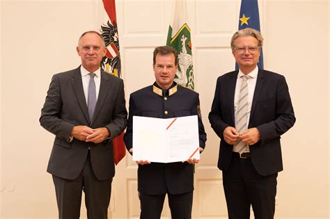 Landespolizeidirektion Gerald Ortner Als Landespolizeidirektor Wiederbestellt Graz