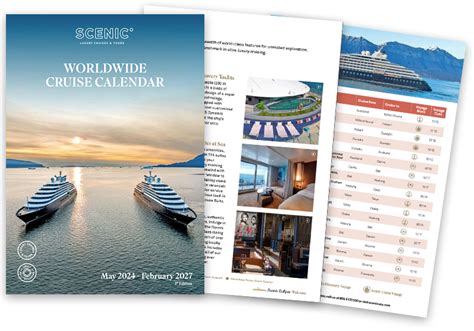 Scenic Eclipse Cruise Calendar 2025
