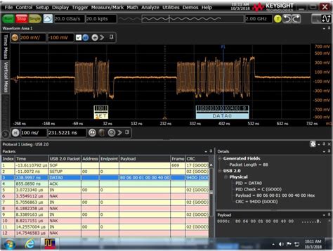 D9010usbp Oscilloscope Analysis Oscilloscope Software For Use With Infiniium Series Rs