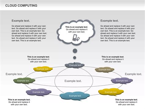 Cloud Computing Diagram For PowerPoint And Google Slides PPTX