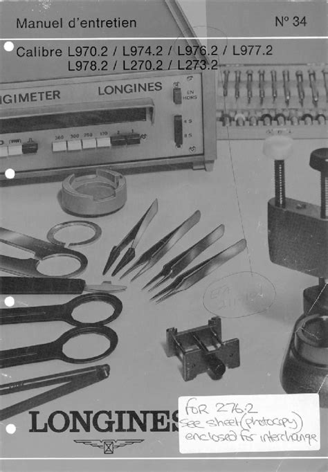 472 Longines L9702 L9742 Part 1pdf Pdfcoffeecom