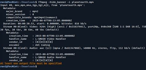 How To Modify Media Metadata Using Ffmpeg
