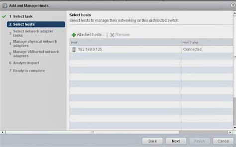MIGRATE VMKERNEL NETWORK FROM STANDARD SWITCH TO D VMware Technology Network VMTN